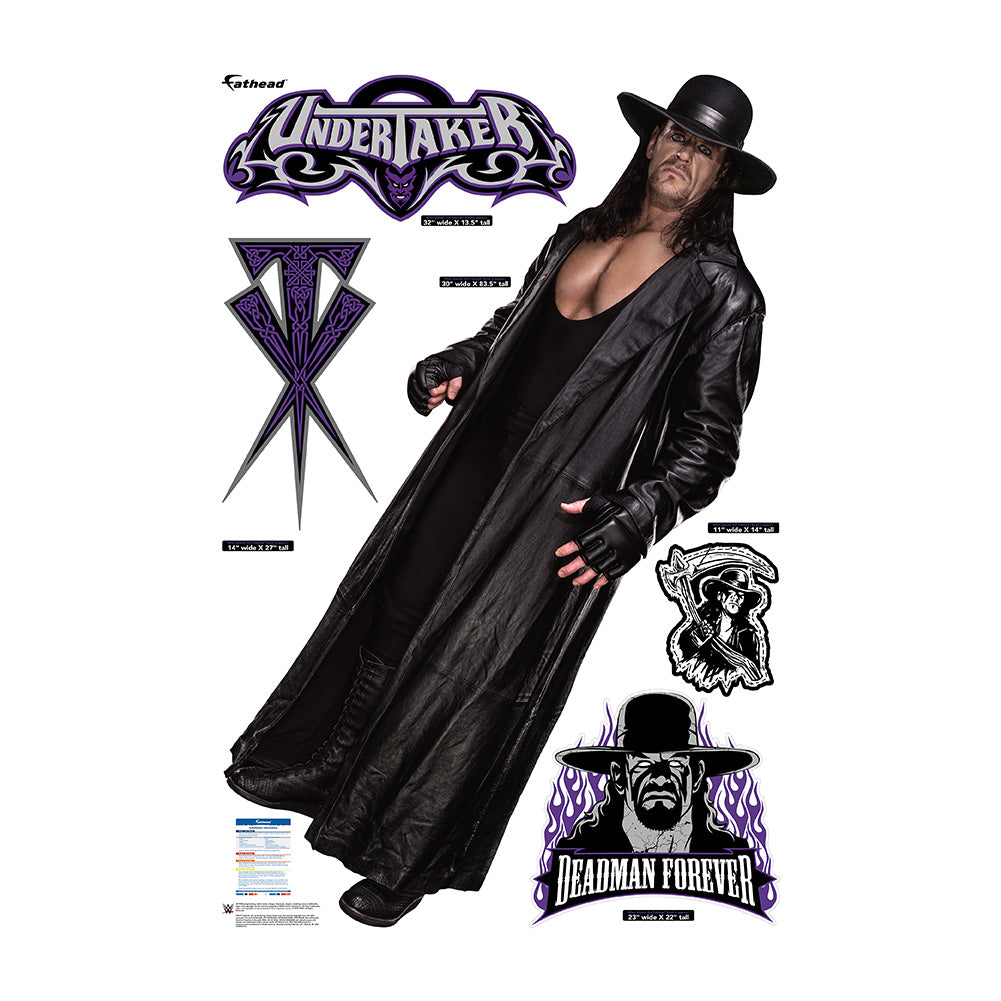 Undertaker Fathead 5-Piece Wall Decals – PW Catalog