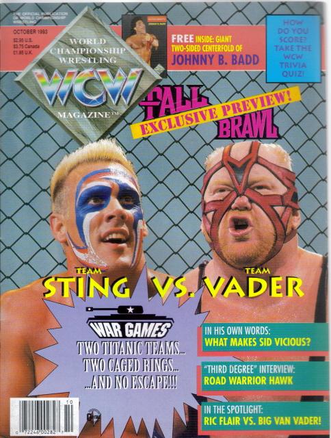 WCW Magazine October 1993 – PW Catalog
