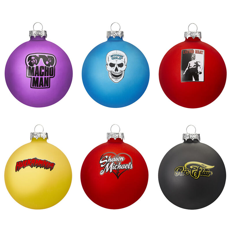 Wwe Christmas Ornaments Merry Christmas" Pop Art Kerstbal | Glas