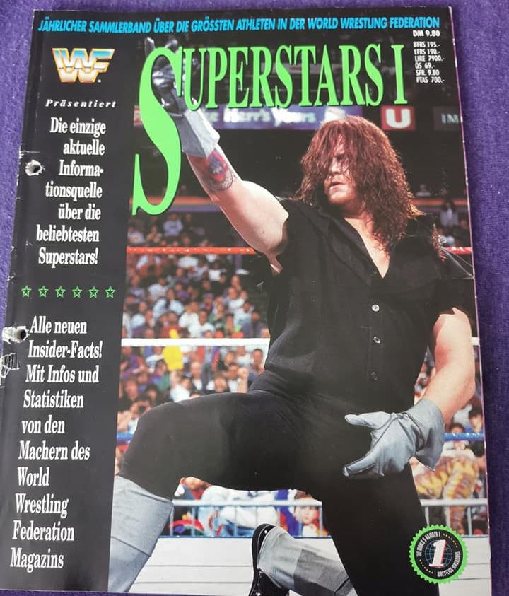 WWF Superstars 1 Magazine from Germany – PW Catalog