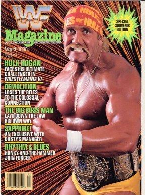 WWF Magazine March 1990 – PW Catalog