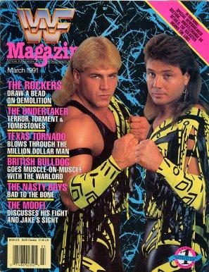 WWF Magazine March 1991 – PW Catalog