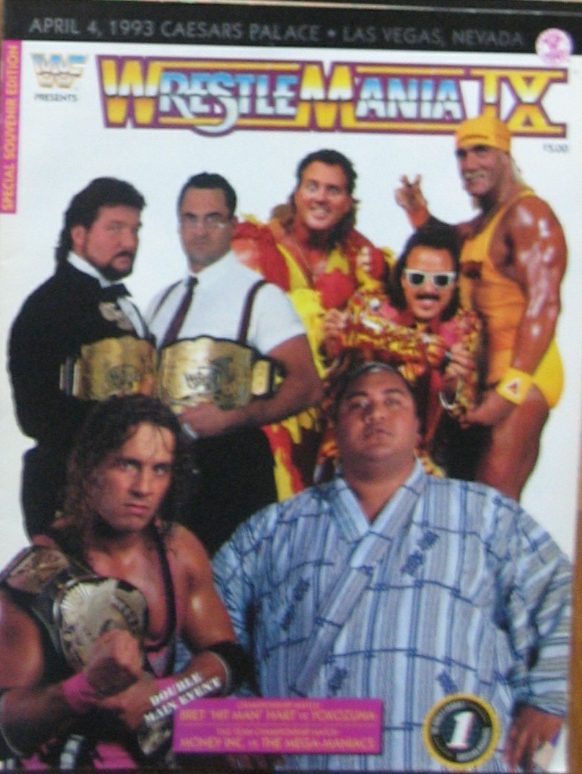 WWF Program Wrestlemania 09 – PW Catalog