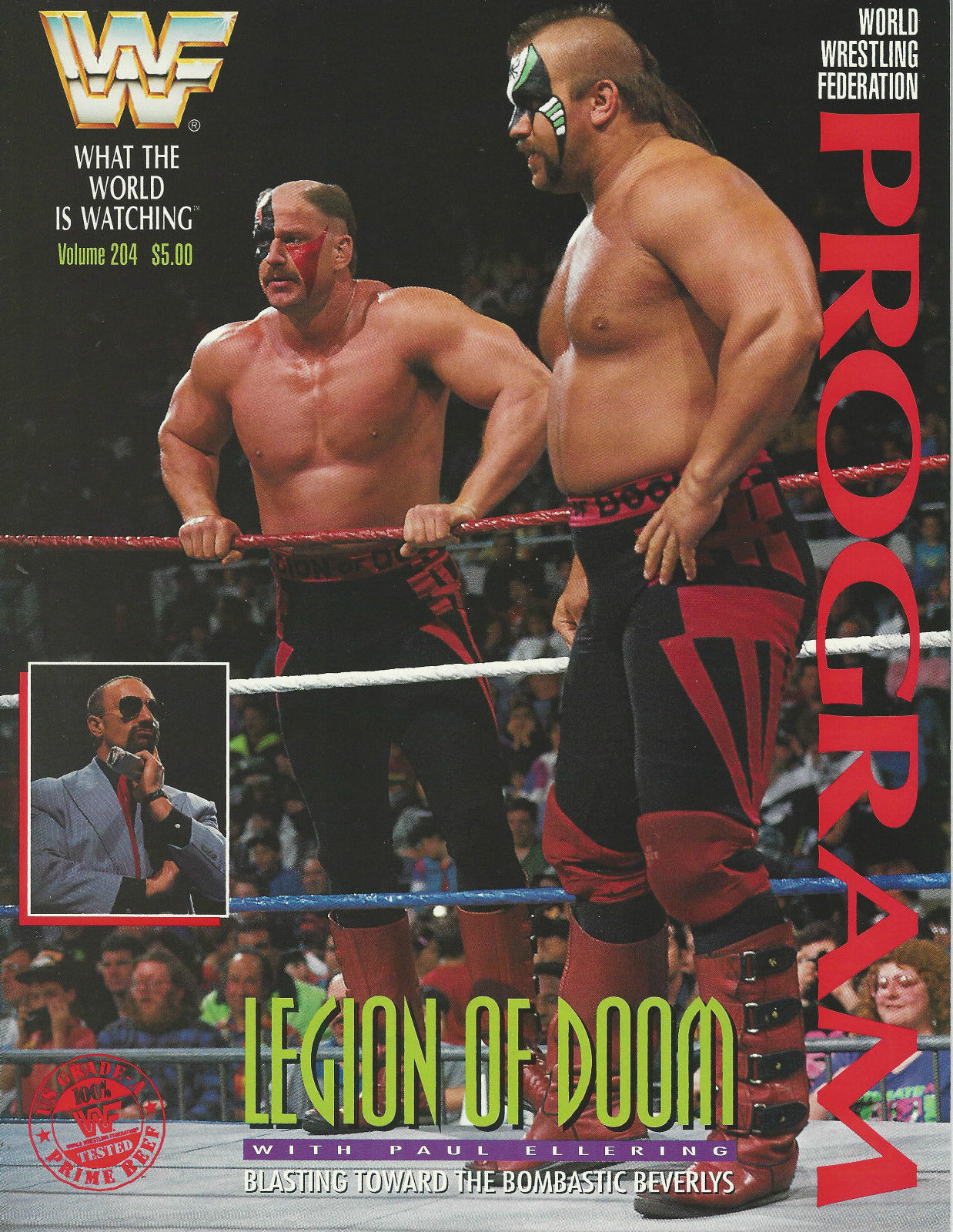 WWF Wrestling Program Volume 204 – PW Catalog