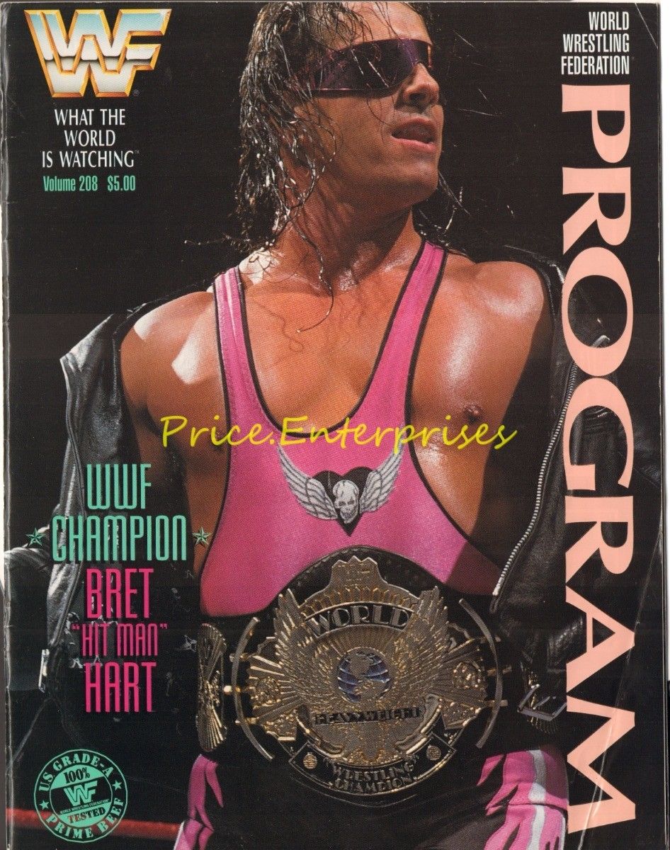WWF Wrestling Program Volume 208 – PW Catalog