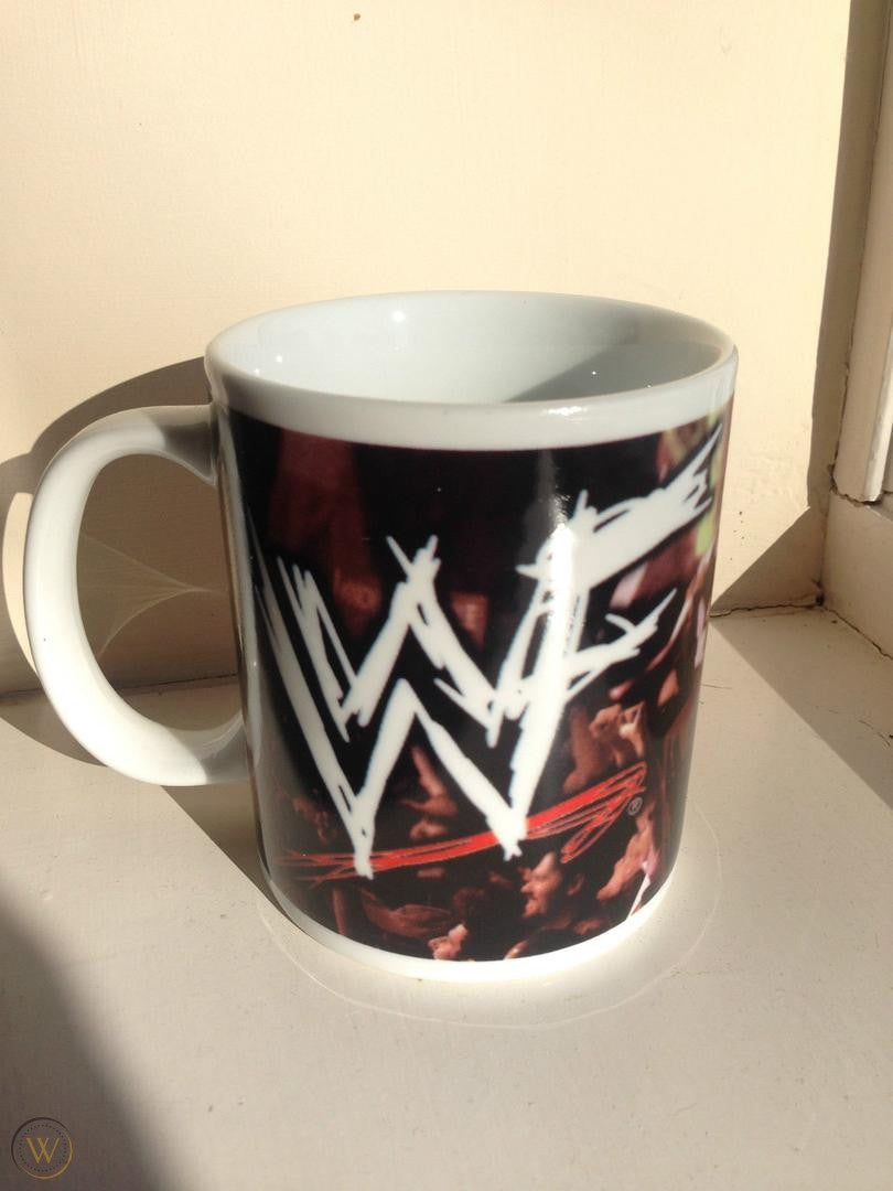 WWF attitude era logo Coffee mug – PW Catalog