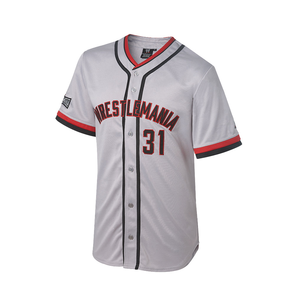 WrestleMania 31 Baseball Jersey – PW Catalog