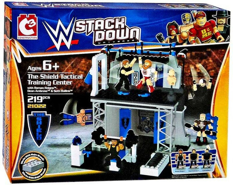 WWE StackDown by Bridge Direct – PW Catalog