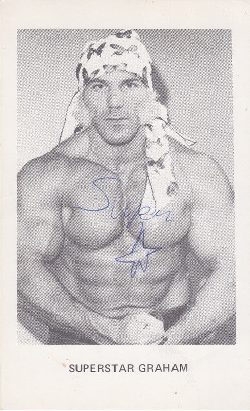 Superstar Graham Boyd Pierce 3.5x5" Promo Photo – PW Catalog
