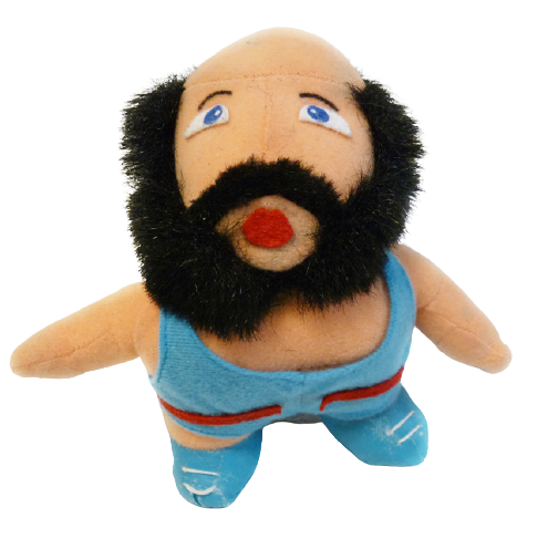 Roller Tron Wrestlefest Pro-Wrestling Plush Wrestlers 1 Earthquake – PW ...
