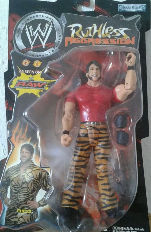 WWE Jakks Pacific Ruthless Aggression 4 Rico [Rerelease] – PW Catalog
