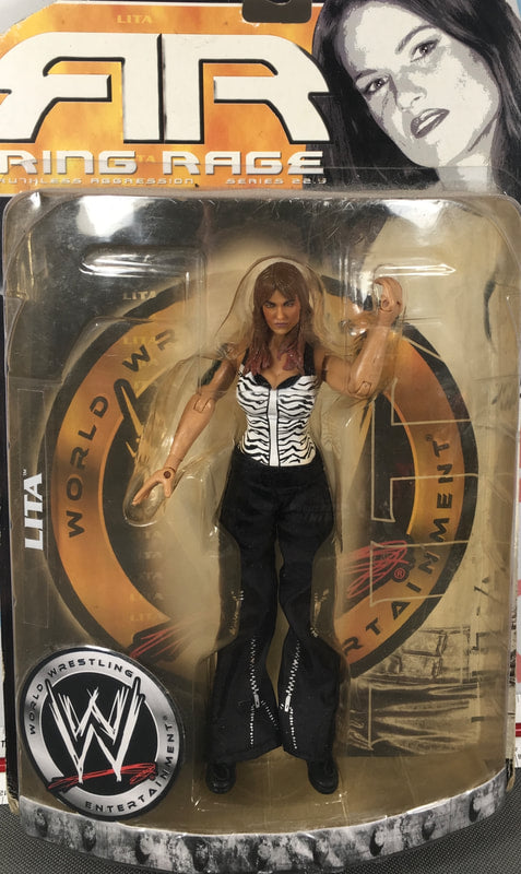 WWE Jakks Pacific Ruthless Aggression 22.5 Lita [Without Card] – PW Catalog