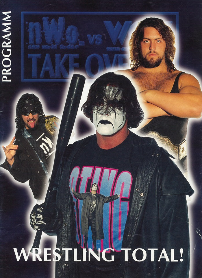 nWo vs WCW Takeover Program Germany June 1997 – PW Catalog