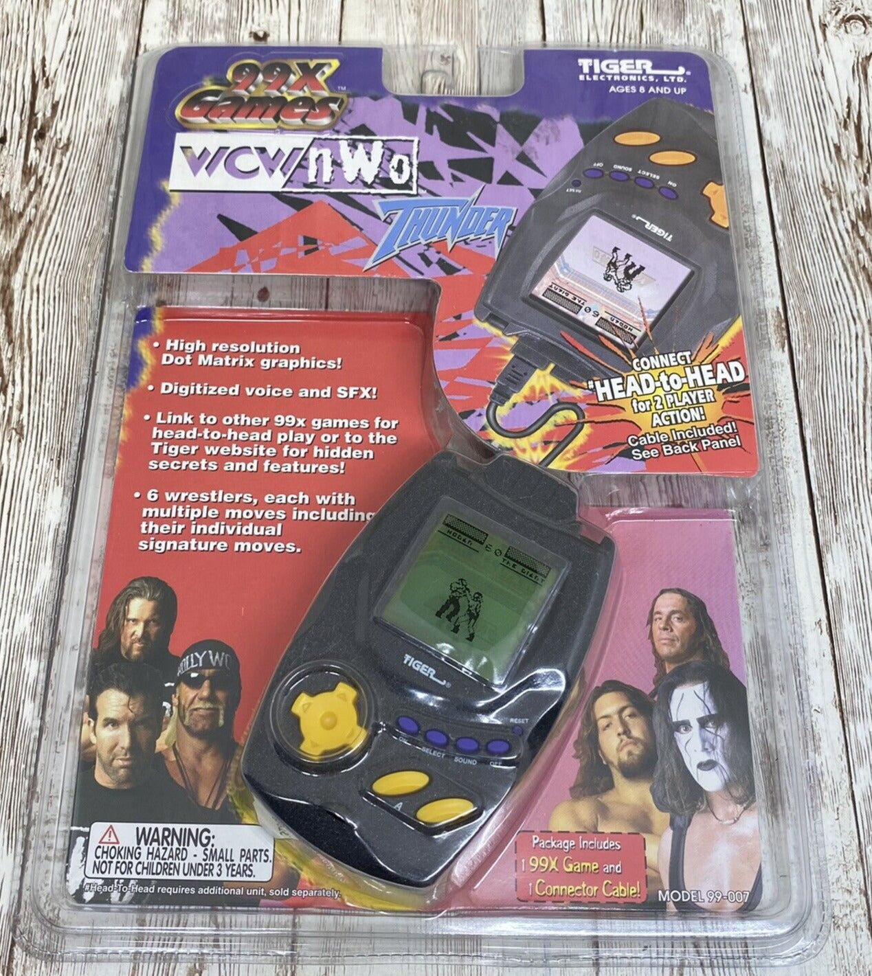 WCW NWO Tiger Electronic Thunder 99X Games – PW Catalog