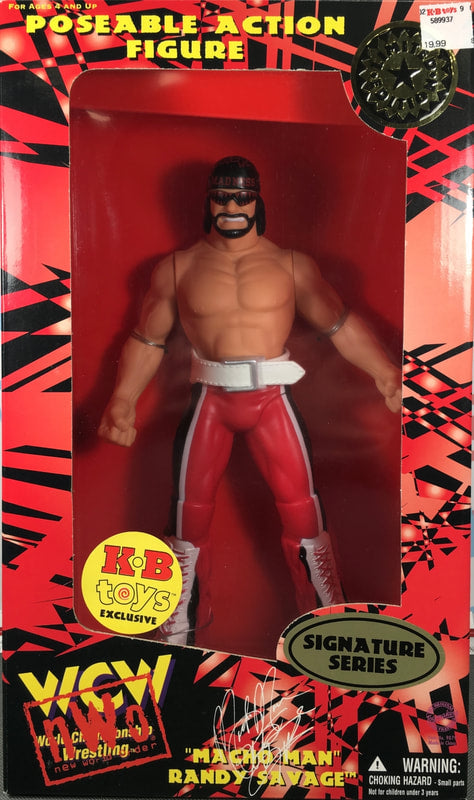 WCW OSFTM 12" Signature Series Exclusives "Macho Man" Randy Savage [Ex ...