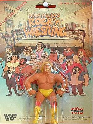 Eraser 1985 Hulk Hogan hands down – PW Catalog