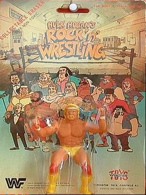 Eraser 1985 Hulk Hogan hands up – PW Catalog